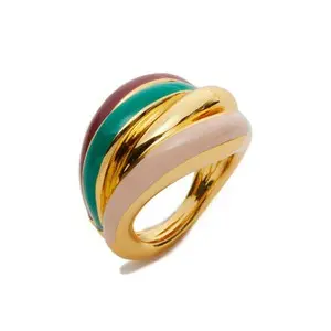 Lele Sadoughi Stacking Ring - Jade Multi 999