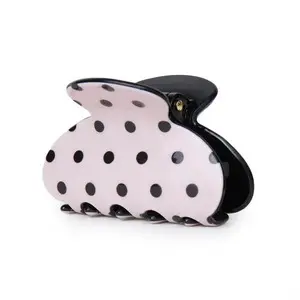 Lele Sadoughi Mini Polka Dot Claw Clip