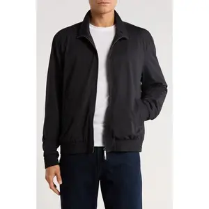 Emporio Armani Seersucker Bomber Jacket