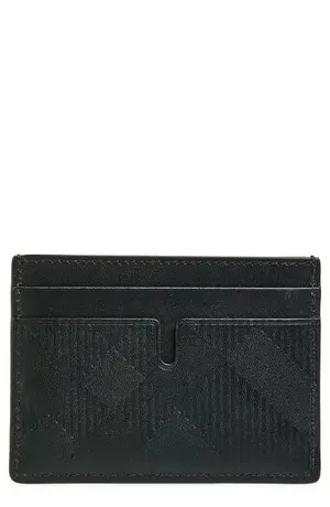 Burberry Sandon Card Holder - Black