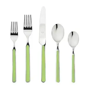 MEPRA Fantasia Flatware Set5 Pieces - Acid Green