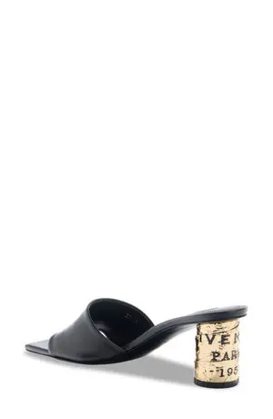 Givenchy Logo Heel Sandal