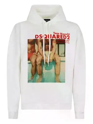 Dsquared2 Drawstring Sweatshirts Hoodies For Men