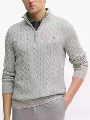 Gant Zip Up Knitwear For Men