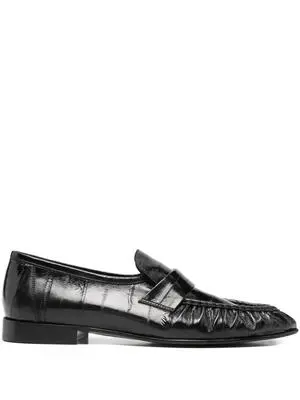 THE ROW Ruffle-detail Loafers