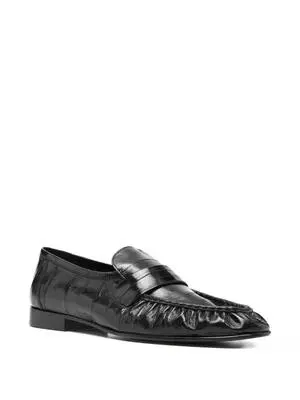 THE ROW Ruffle-detail Loafers