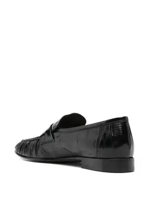 THE ROW Ruffle-detail Loafers