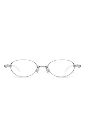 GENTLE MONSTER Pico 02 Round-frame Glasses - Silver