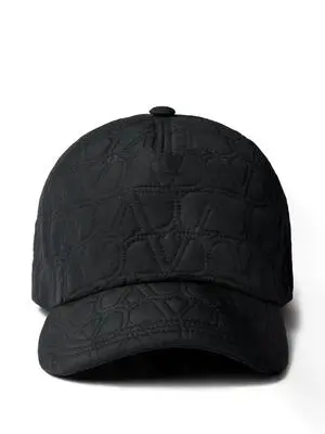 Valentino Garavani Toile Iconographe Quilted Baseball Cap - Blue