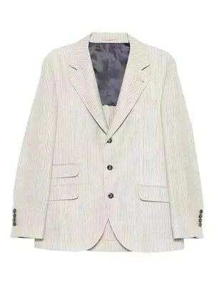 Brunello Cucinelli Stripe-pattern Blazer