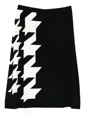 Marina Rinaldi Patterned Midi Skirt