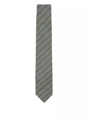 TOM FORD Silk Tie - Green