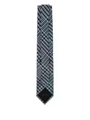 TOM FORD Patterned Neck Tie - Blue