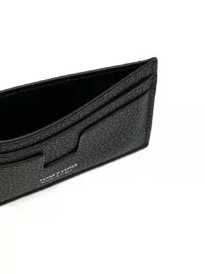 TOM FORD Leather Cardholder - Black