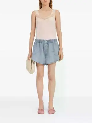 MAISON MARGIELA Elasticated-waist Mini Shorts
