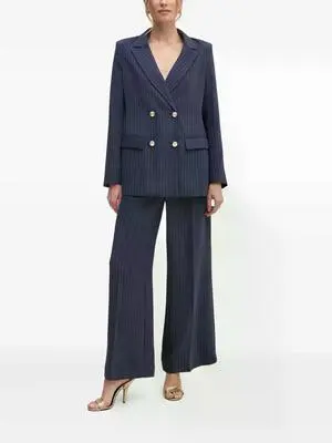 MARCIANO Pinstripe Double-breasted Blazer