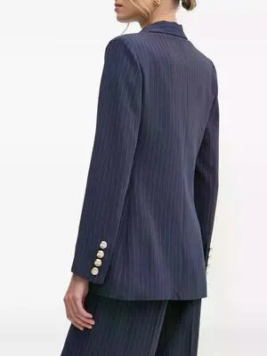 MARCIANO Pinstripe Double-breasted Blazer