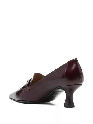 ISABEL FERRANTI Pointed Penny-detail Pumps