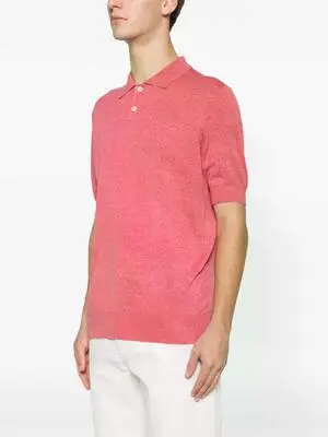 Brunello Cucinelli Ribbed-hem Polo Shirt