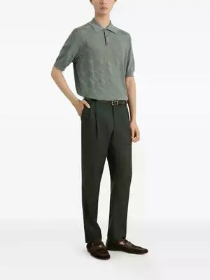 Dolce & Gabbana Button-fastening Polo Shirt - Grey