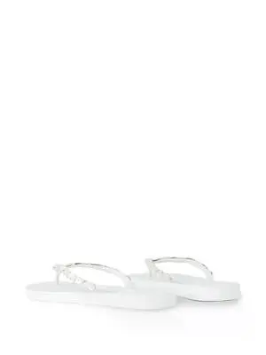 Mystique Crystal-embellished Flip-flops