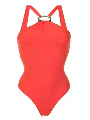 LENNY NIEMEYER Halterneck One-piece Swimsuit - Orange