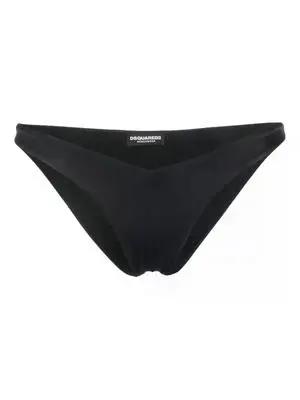 Dsquared2 Logo Bikini Bottoms - Black