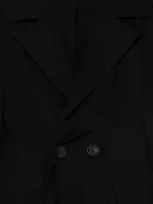 Yohji Yamamoto Notched-lapel Coat