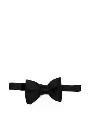 TOM FORD Satin Bow Tie - Black