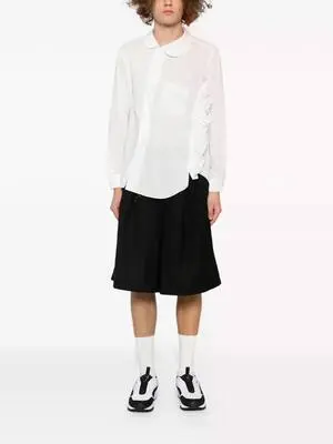BLACK COMME DES GARÇONS Asymmetric Ruffled Shirt