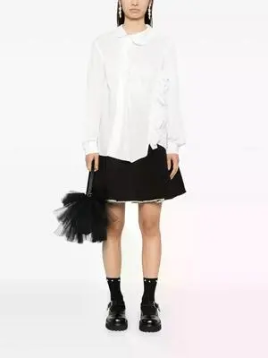 BLACK COMME DES GARÇONS Asymmetric Ruffled Shirt