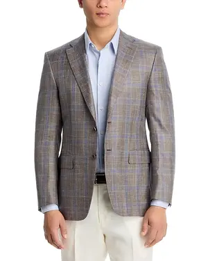 Canali Notched Lapel Coats For Men