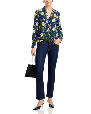 Alice + Olivia Eloise Blouse - Twilight Eden