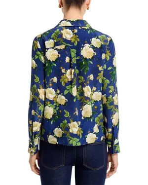 Alice + Olivia Eloise Blouse - Twilight Eden