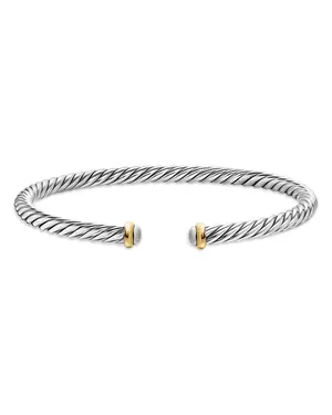 David Yurman Cable Flex Bracelet, 4mm - Silver