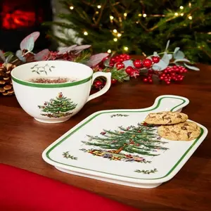 SPODE Christmas Tree Serving Board, 13.5