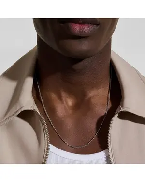 John Hardy Sterling Curb Link Chain Necklace