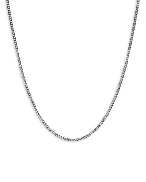 John Hardy Sterling Curb Chain Necklace - Silver