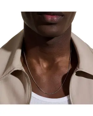 John Hardy Sterling Curb Chain Necklace
