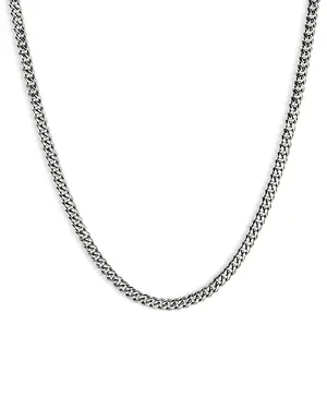 John Hardy Sterling Chain Curb Link Inch Necklace - Silver