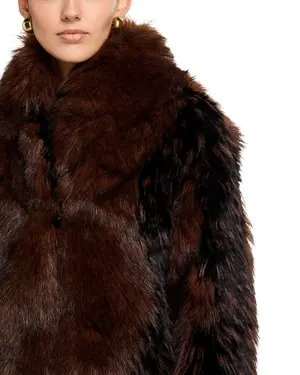 Love Token Faux Fur Jacket