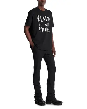 Balmain Logo Graphic Tee