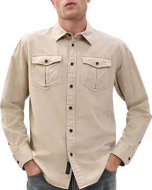 Rag & Bone Finch Military Shirt - Light Multi