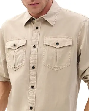Rag & Bone Finch Military Shirt - Light Multi