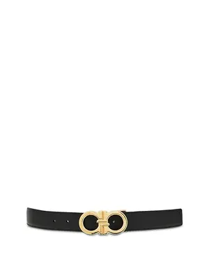 FERRAGAMO Leather Belt - Nero