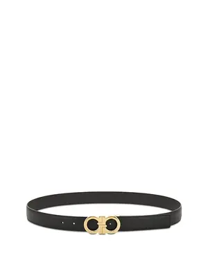 FERRAGAMO Leather Belt - Nero
