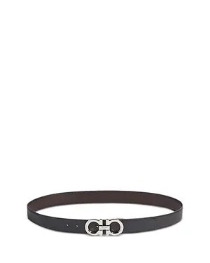 FERRAGAMO Leather Belt - Nero
