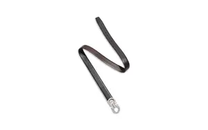 FERRAGAMO Leather Belt With Gancini Buckle - Nero