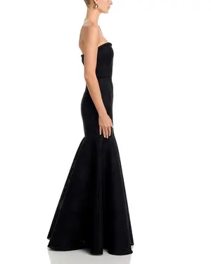 Black Halo Kristy Strapless Gown