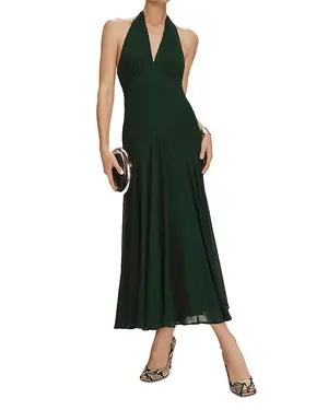 REFORMATION Briony Halter Dress